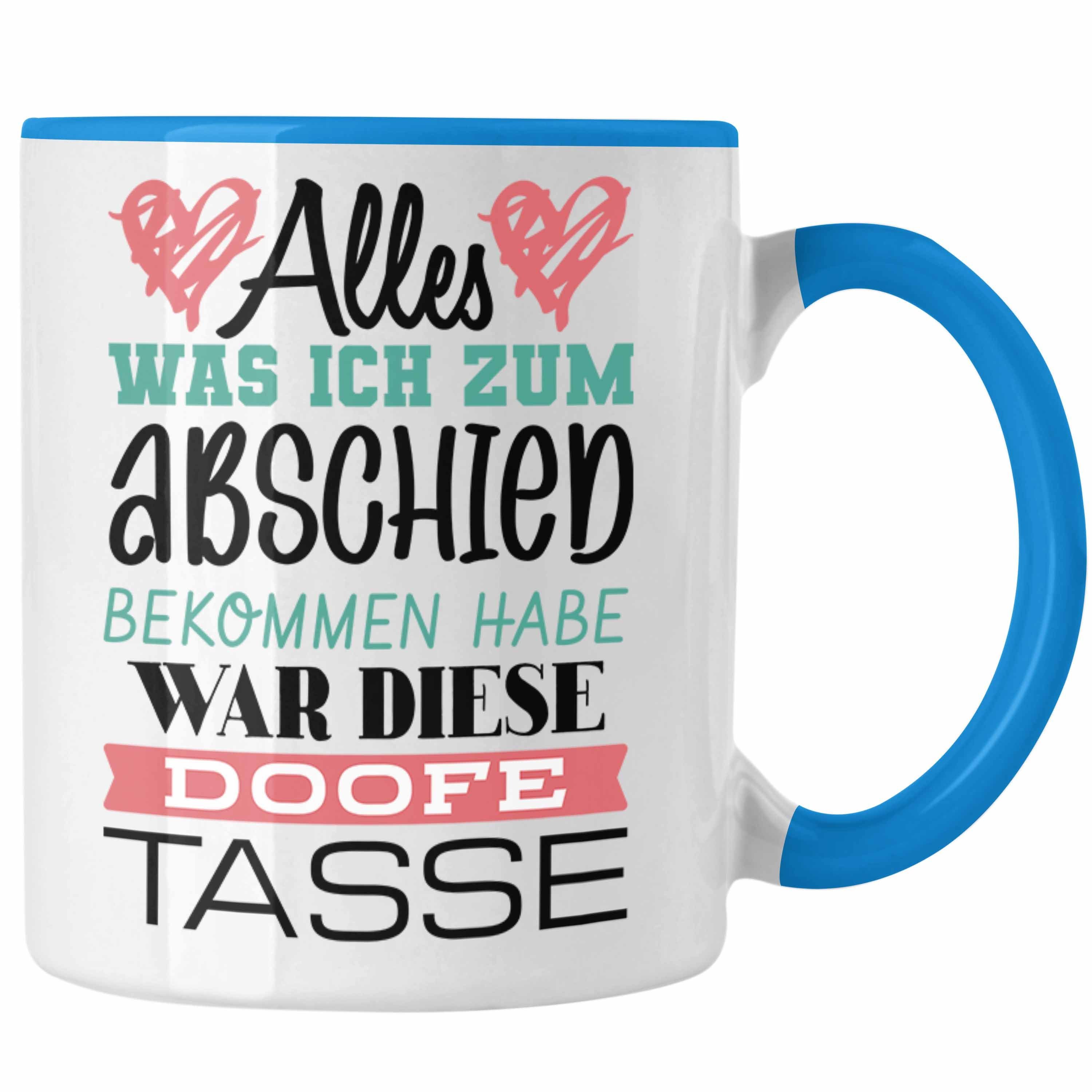 Trendation Tasse Trendation - Jobwechsel Tasse Geschenk Abschied ...