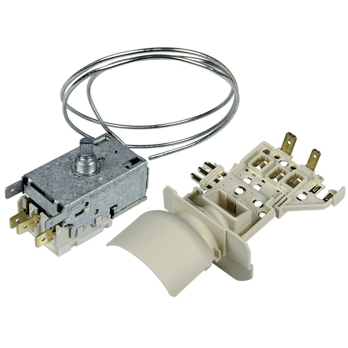 easyPART Thermodetektor wie Bauknecht 484000008566 Thermostat Umbausatz, Kühlschrank ...