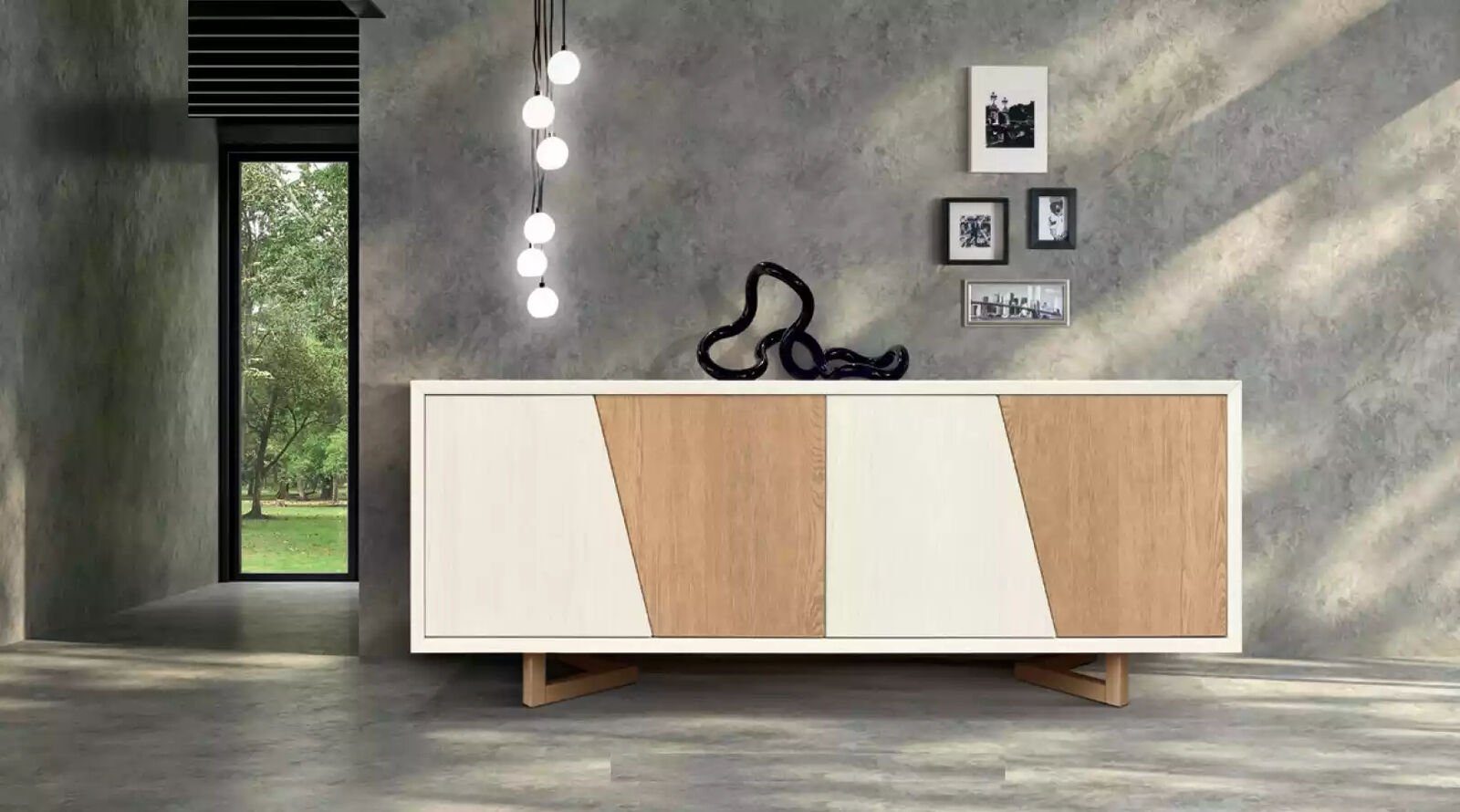 JVmoebel Sideboard Sideboard Luxus design möbel holz designer kommode ...
