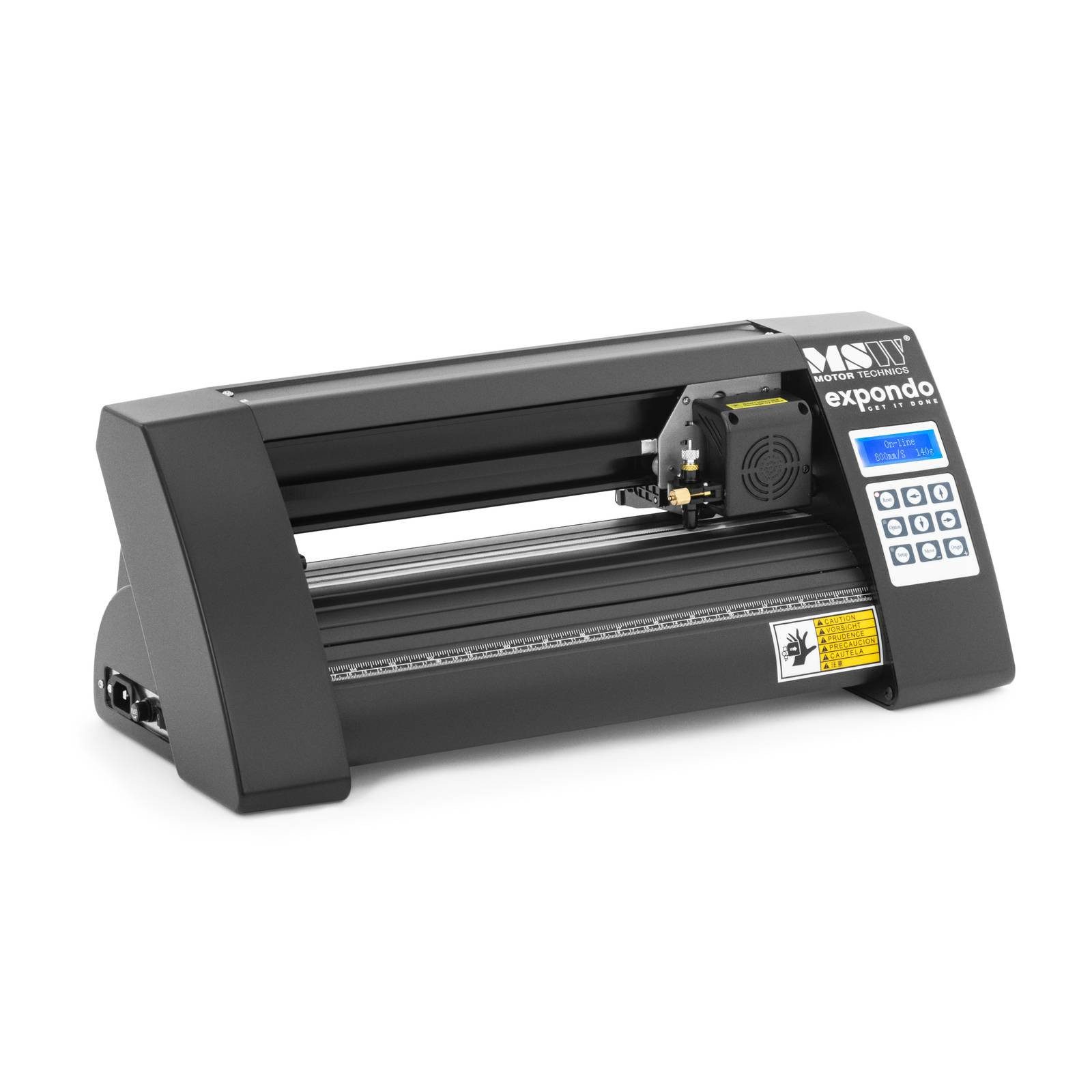 MSW Papierschneidegerät Schneideplotter Schnittbreite 28,5 cm ...