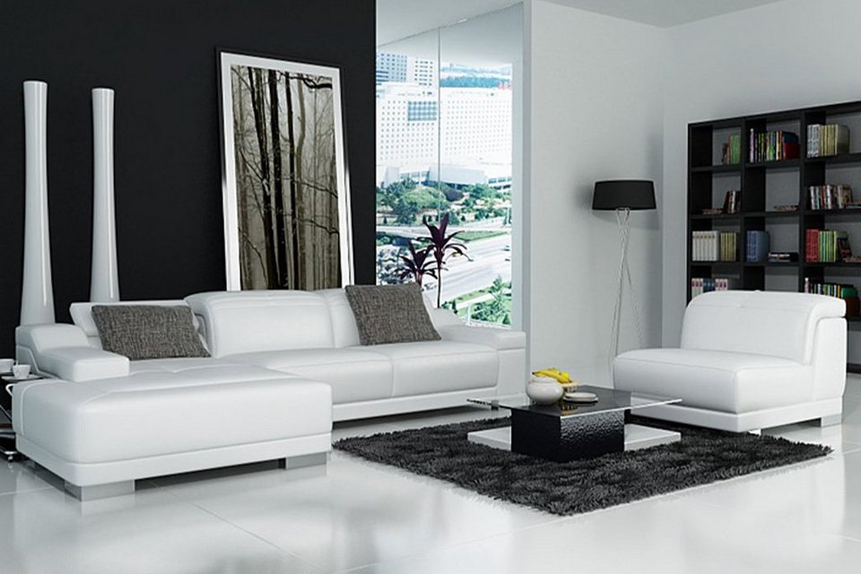Jvmoebel Ecksofa Moderne Sofa Eckgarnitur L Form Polster Sitz Ecke