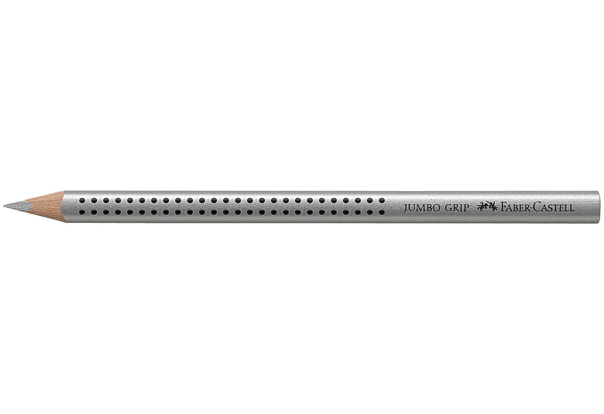 Faber-Castell Buntstift Farbstift Jumbo Grip Silber