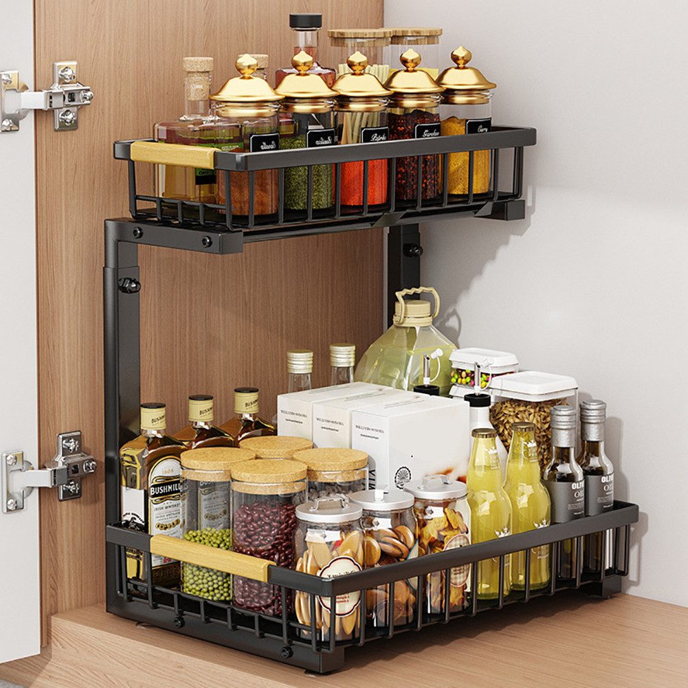 Garveemore Küchenorganizer Set Unter Waschbecken Organizer