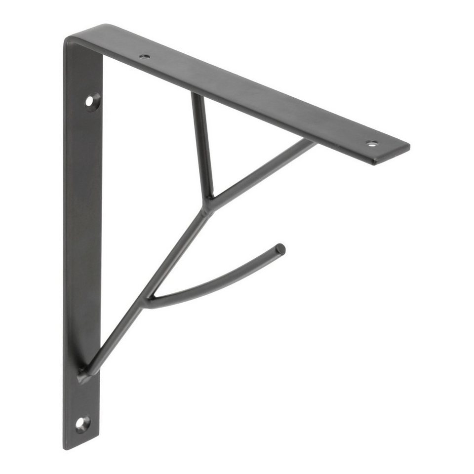 So Tech® Wandregalhalter Regalkonsole Rk13 Schwarz Stahl Regalwinkel