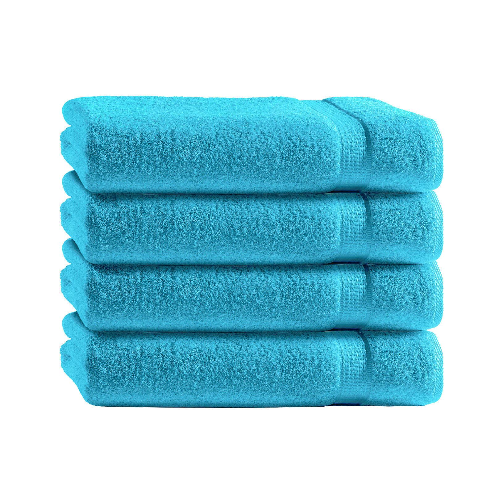 TRENDBUY24 Handtuch Set Handtücher Duschtücher Gästetücher Baumwolle ...