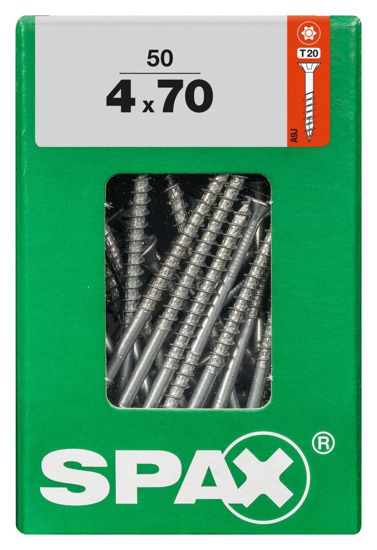 SPAX Holzbauschraube Spax Universalschrauben 4.0 x 70 mm TX 20 - 50