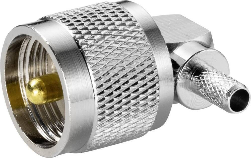 Schienenverbinder TRU COMPONENTS TC-9199208 UHF-Steckverbinder Stecker, gewinkelt 50 Ω, TRU ...