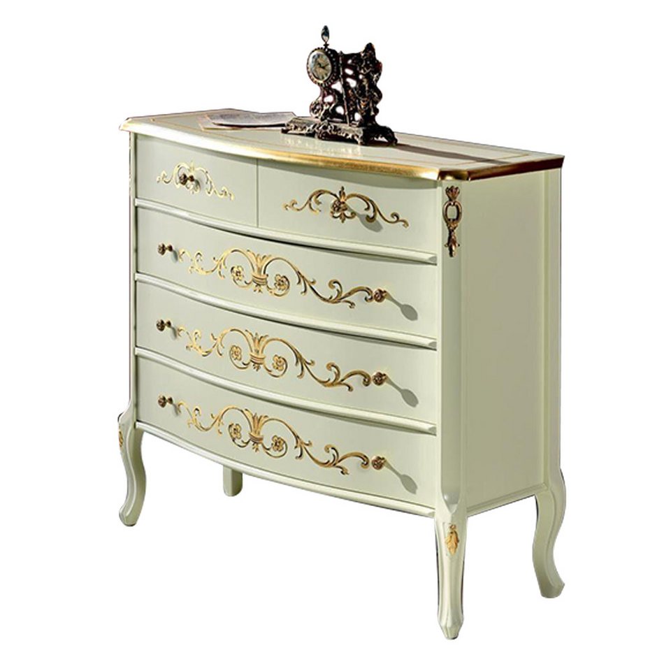 Jvmoebel Kommode Möbel Holz Stil Barock Kommode Schränke Designer