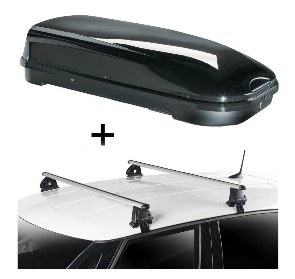 Vdp Dachbox Dachbox Vdpfl580 580 Liter Schwarz Glänzend Dachträger