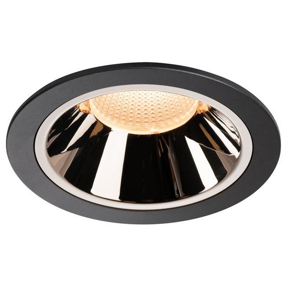 Slv Led Einbauleuchte Led Einbaustrahler Numinos In Schwarz Und Chrom