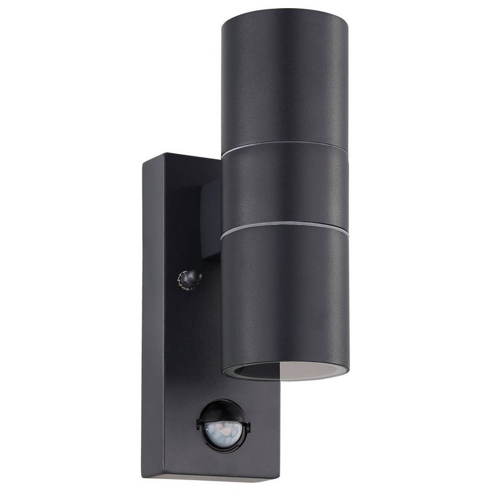 Click Licht Gartenleuchte Außenwandleuchte Bewegungsmelder Ip44 Gu10