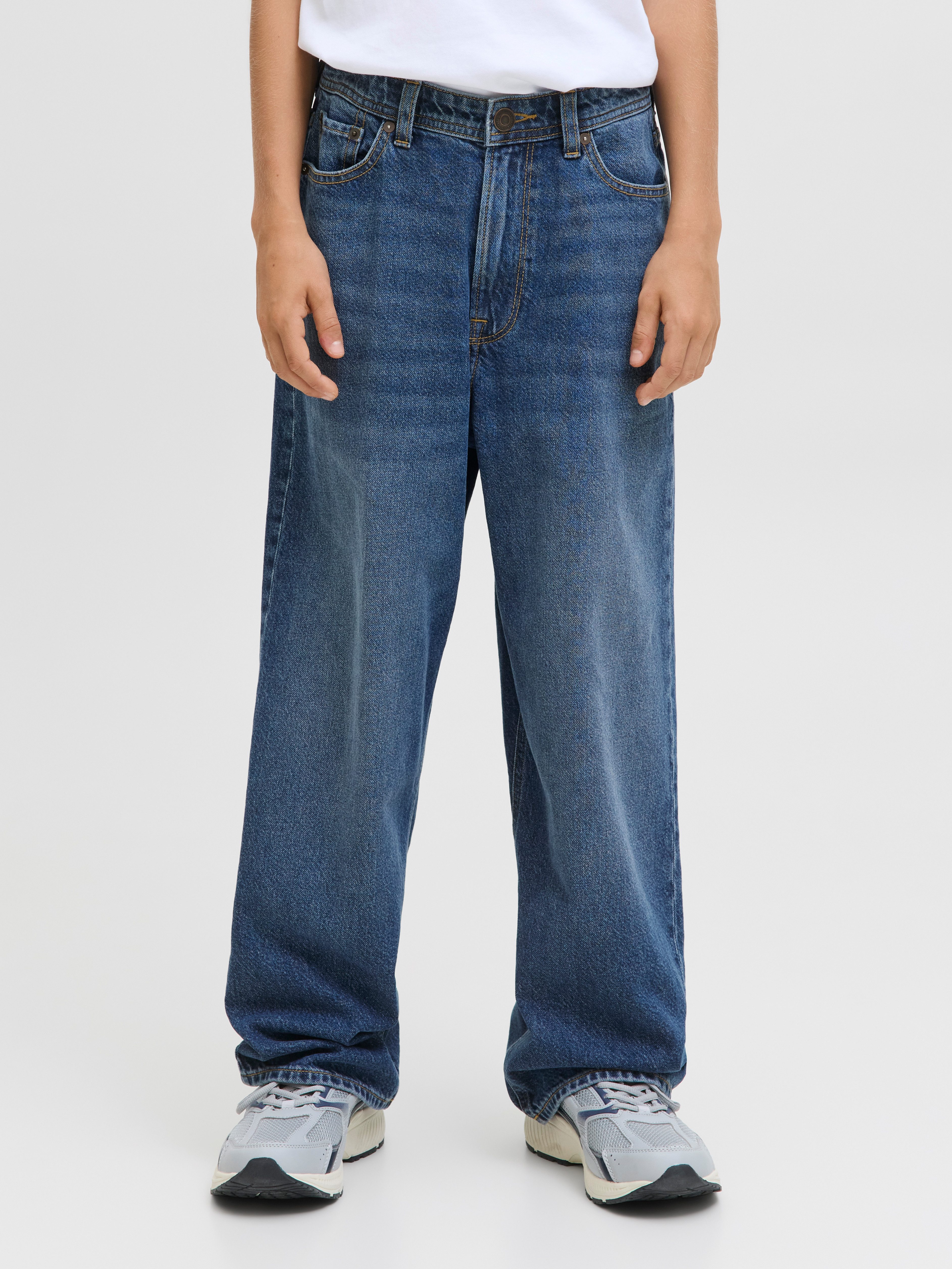 Jack & Jones Junior Mom-Jeans JJIRON JJORIGINAL SQ 207 SN JNR, Mom-Fit-Jeans