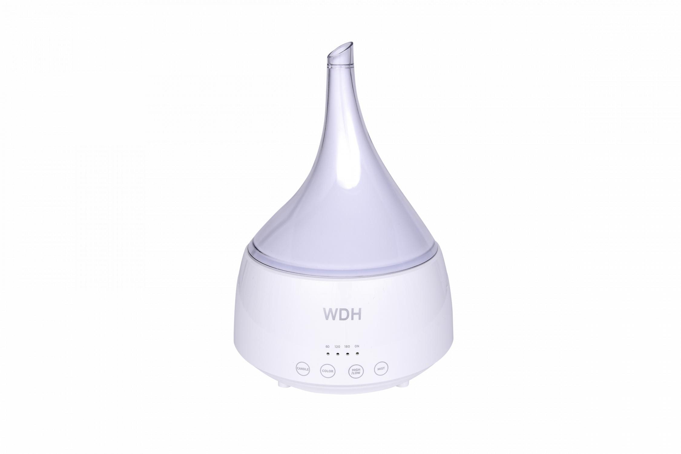 WDH Diffuser Aroma WDH-AD31, 0,3 l Wassertank, Äußerst leiser Betrieb ...