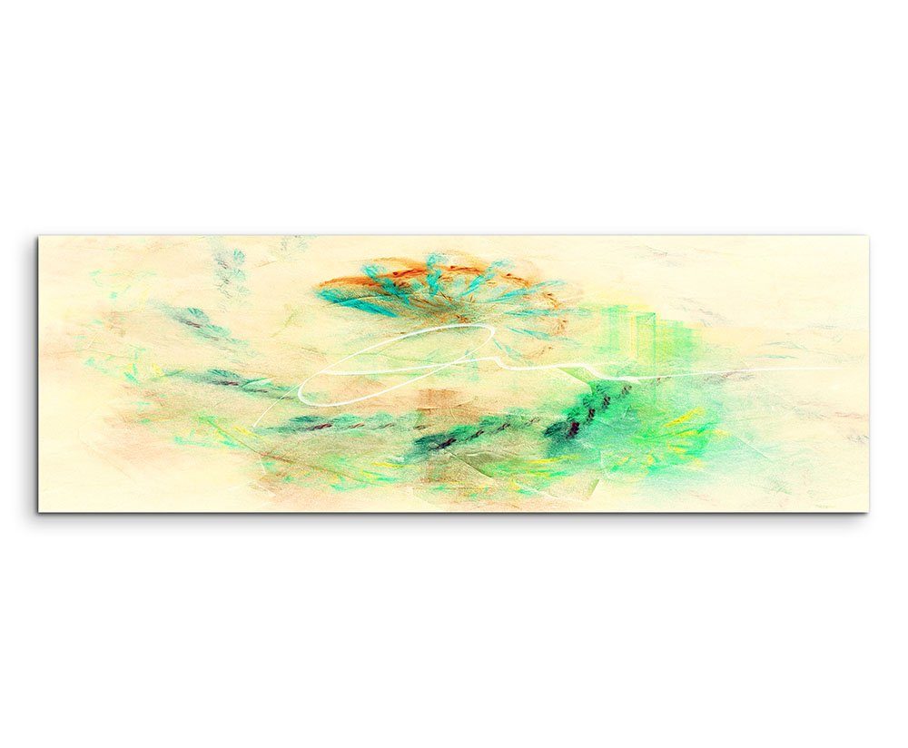 Sinus Art Leinwandbild Abstraktes Panoramabild 1111 150x50cm