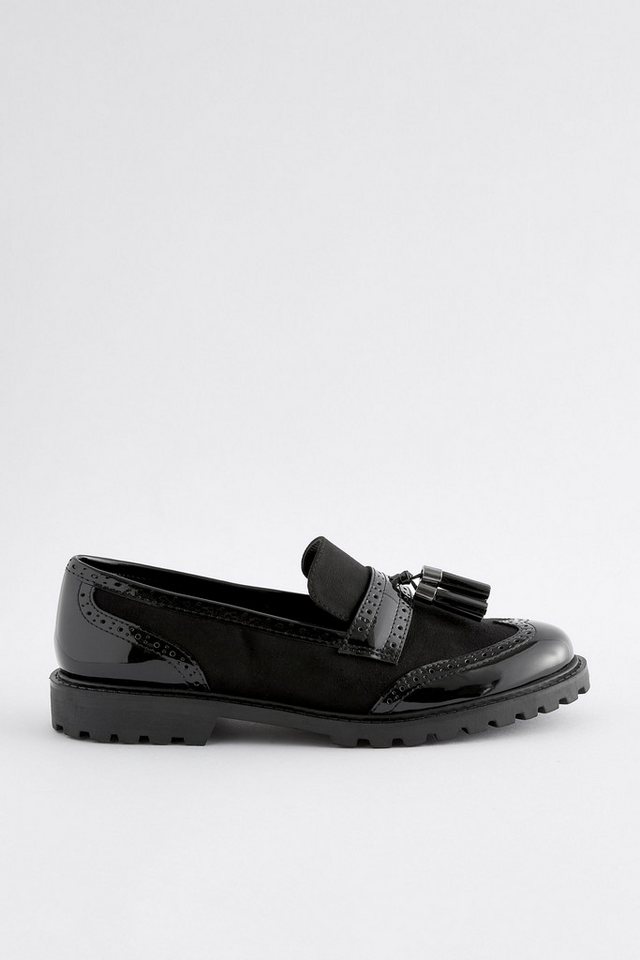 Next Forever Comfort Loafer mit Quasten und Profilsohle Loafer (1-tlg ... Next Forever Comfort Loafer mit Quasten und Profilsohle Loafer (1-tlg ...