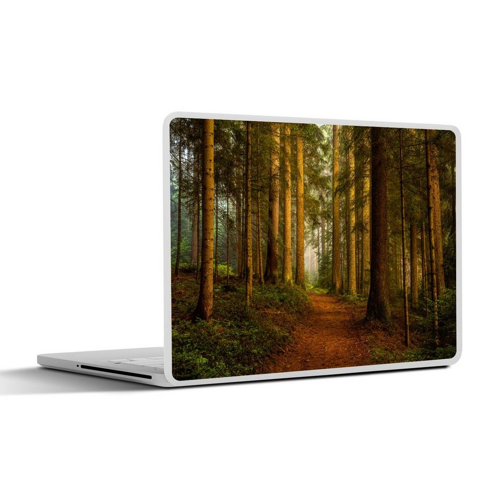 Muchowow Wandsticker Wald Natur Bäume Landschaft Laub 1 St
