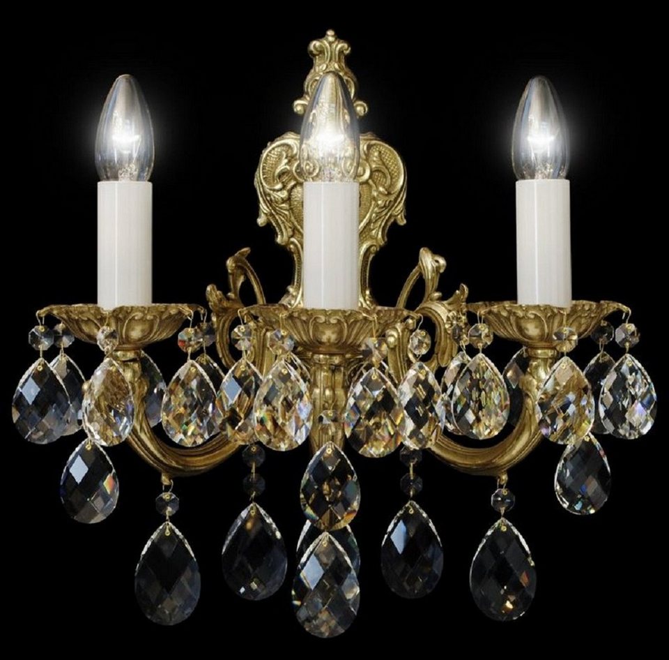 Casa Padrino Wandleuchte »Luxus Barock Kristall Wandleuchte Bronze 25 x ... Casa Padrino Wandleuchte »Luxus Barock Kristall Wandleuchte Bronze 25 x ...