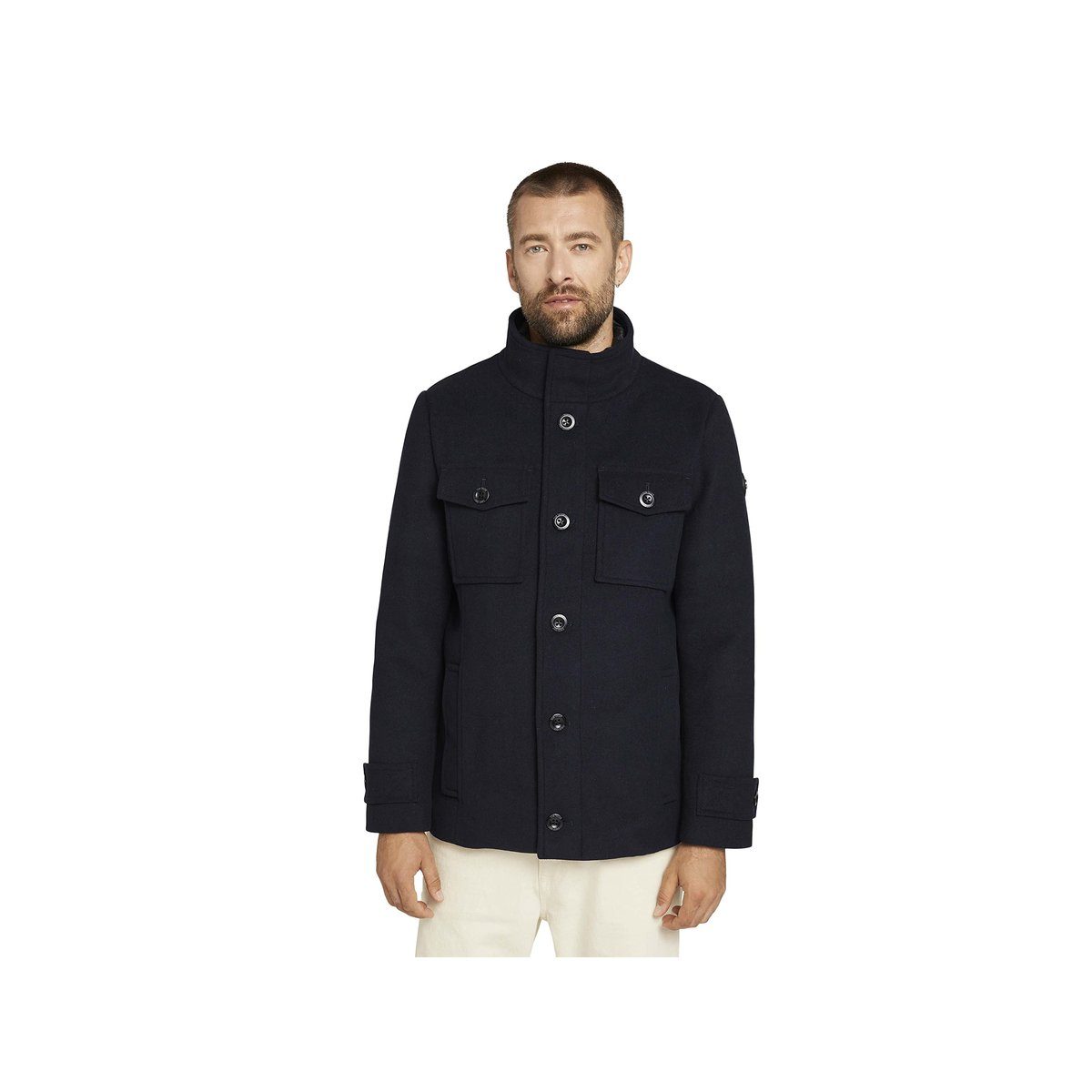 Tom Tailor Anorak Dunkel Blau Regular 1 St