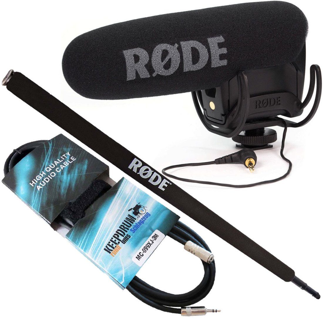 RODE Microphones Mikrofon Rode Videomic Pro Rycote mit Micro Boompole ...