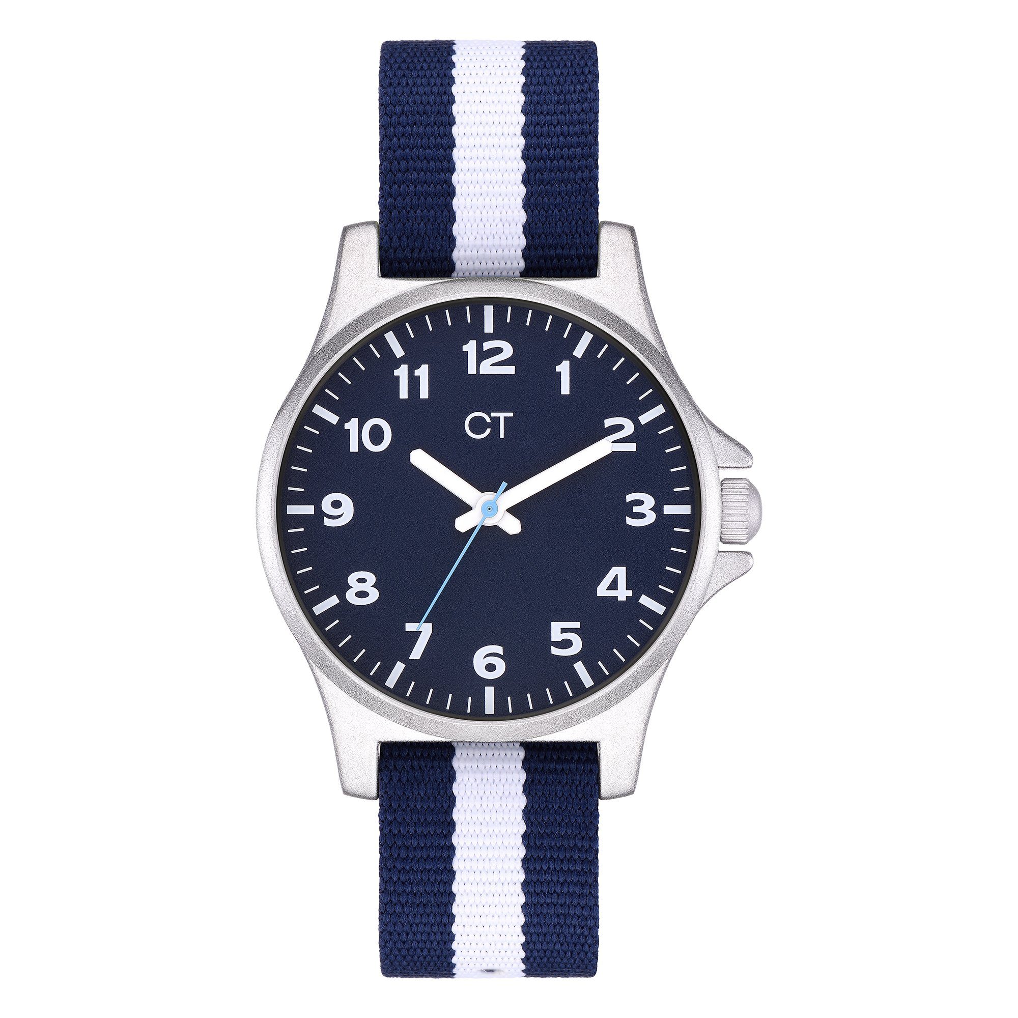 COOL TIME Quarzuhr Nylon, Komfortables, widerstandsfähiges Textilband ...