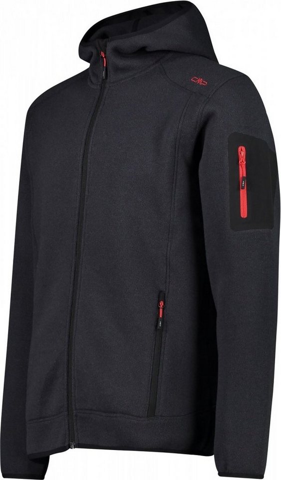 Cmp Fleecejacke Cmp Man Jacket Herren Freizeitjacke Strickfleecejacke