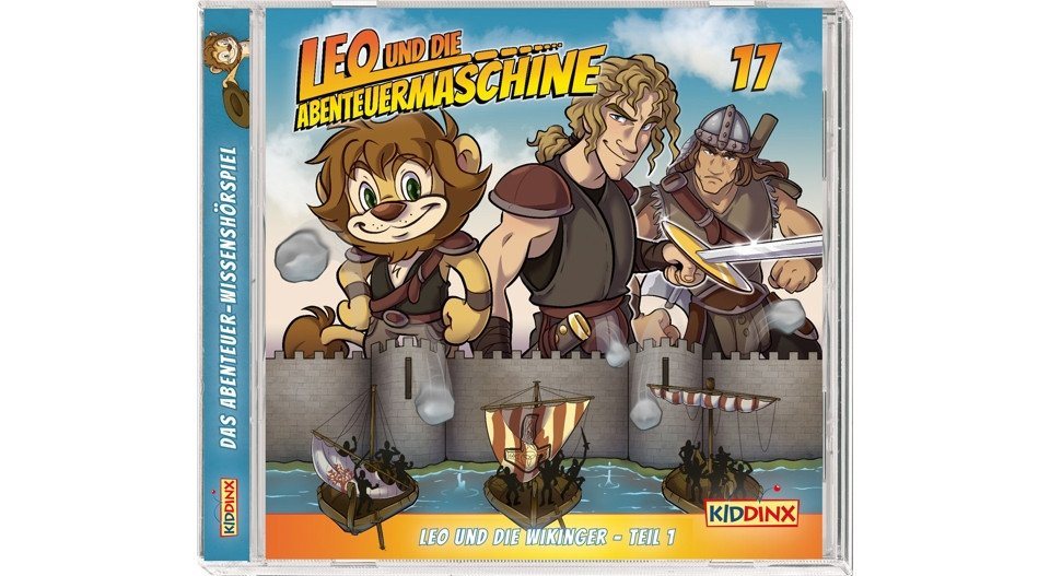 Kiddinx Hörspiel-CD Leo & die Abenteuermaschine - Leo und die Wikinger ... Kiddinx Hörspiel-CD Leo & die Abenteuermaschine - Leo und die Wikinger ...