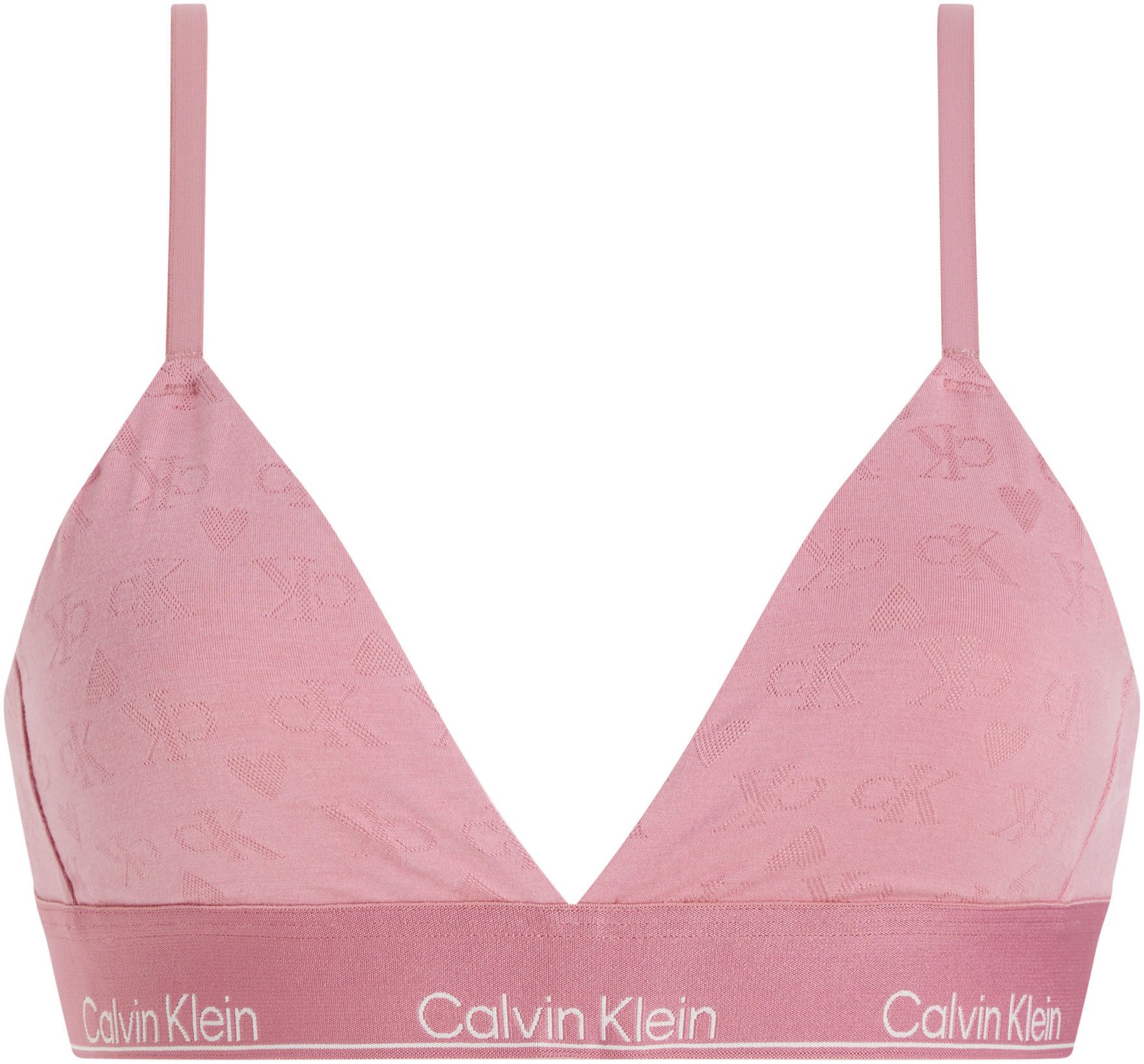 Calvin Klein Underwear Triangel-BH LIGHTLY LINED TRIANGLE mit Logo ...