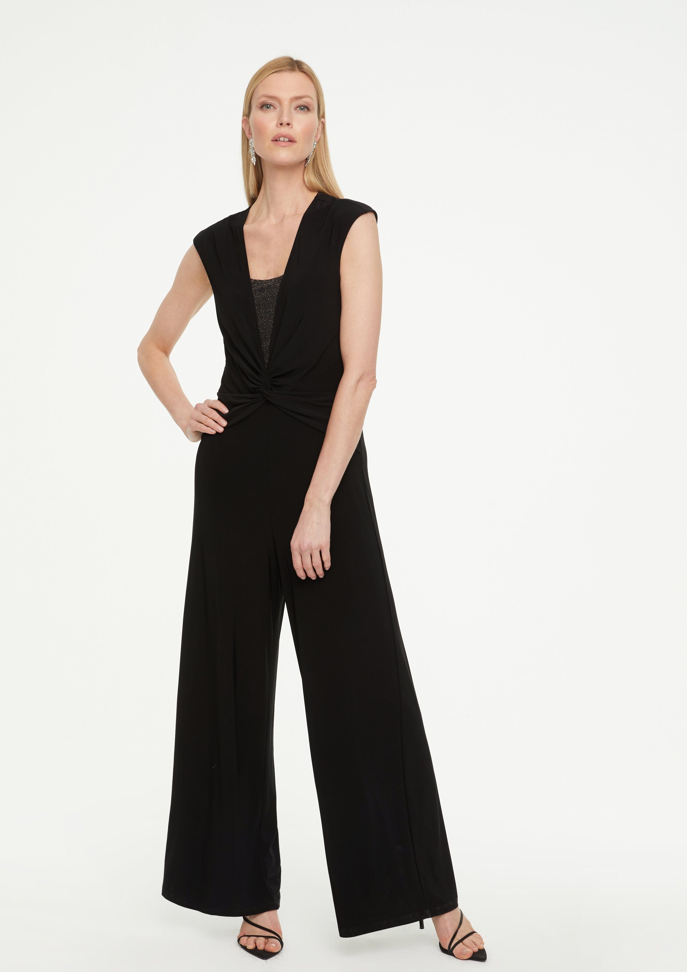 Comma Overall Overall Mit Glitzerndem Einsatz 1 Tlg Glitzergarn