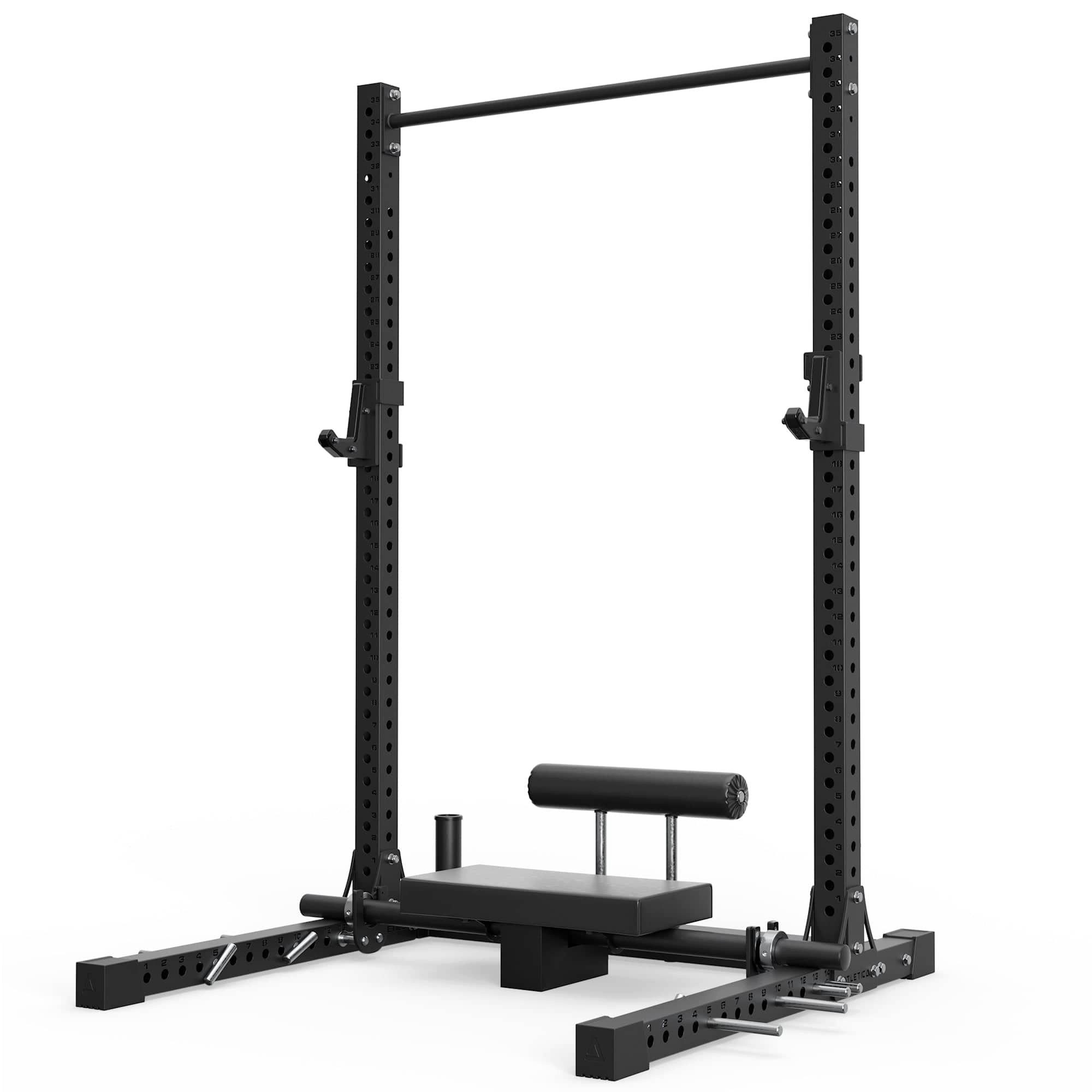 ATLETICA Power Rack R7 Squat GHD Rack, Als Hip Thrust & Glute Ham ...