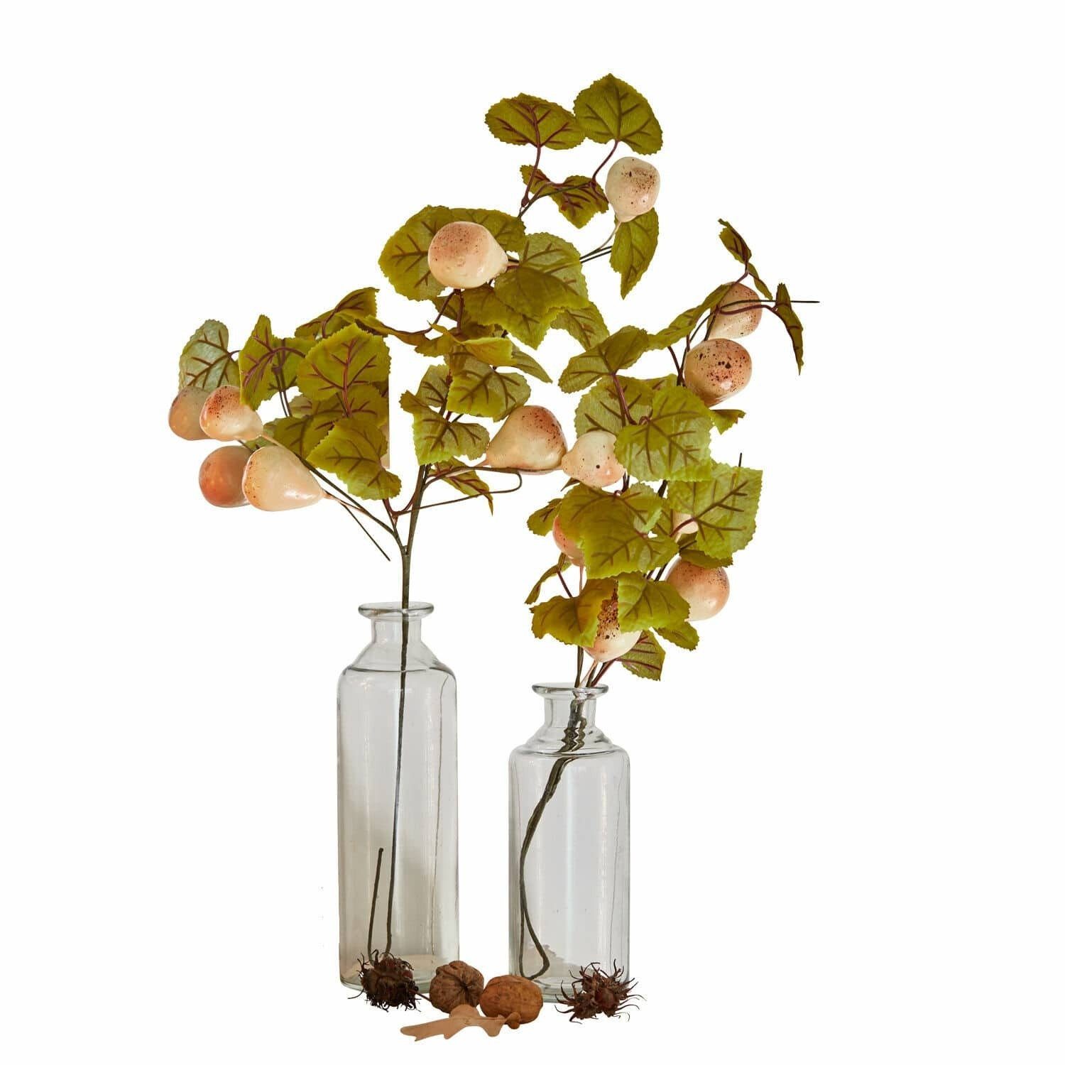 Kunstblume Deko Zweig 2er Set Aidan Grüngelb Mirabeau Höhe 720 Cm