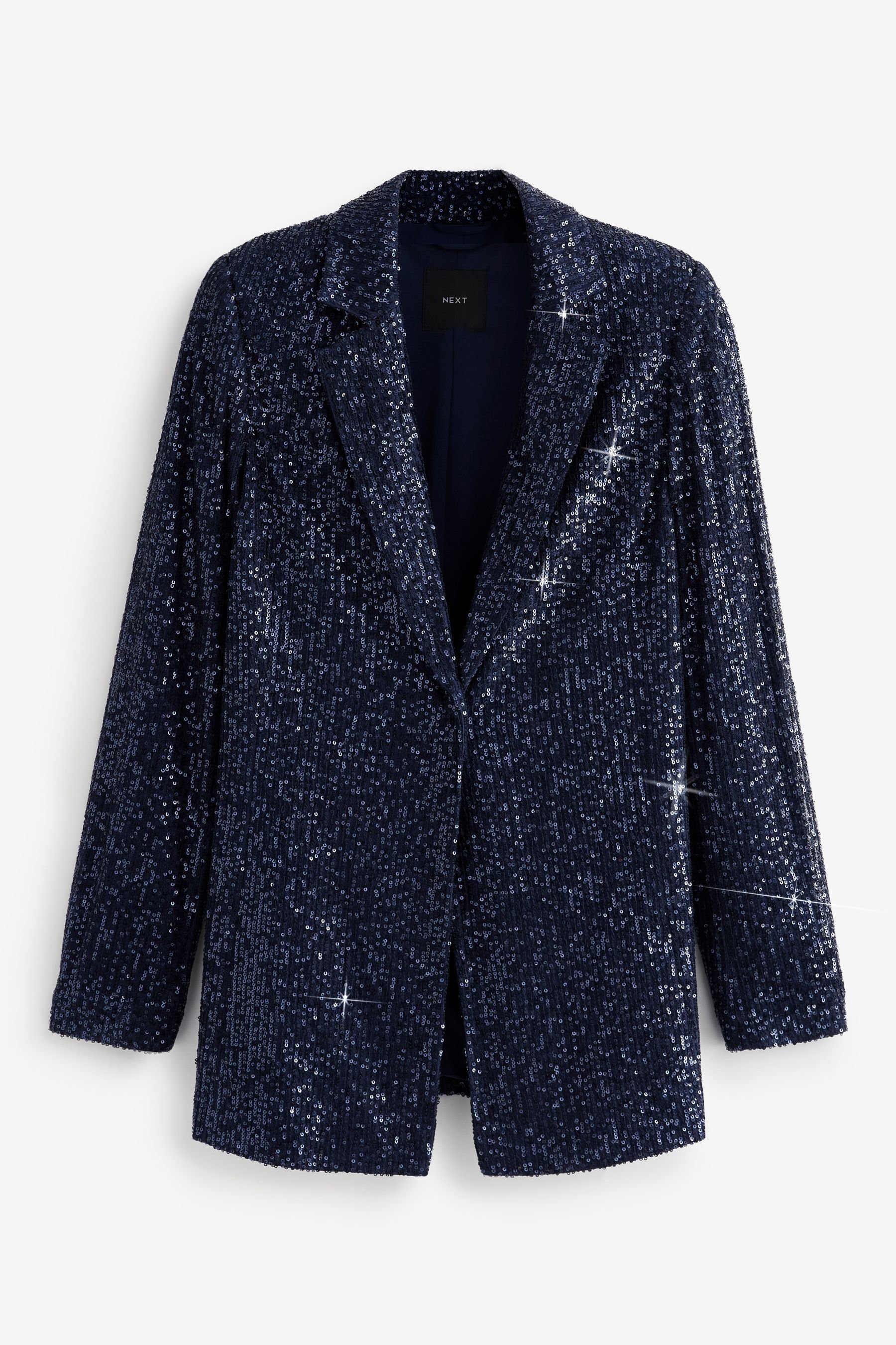 Next Jackenblazer Einreihiger Blazer Mit Tasche Und Pailletten 1 Tlg