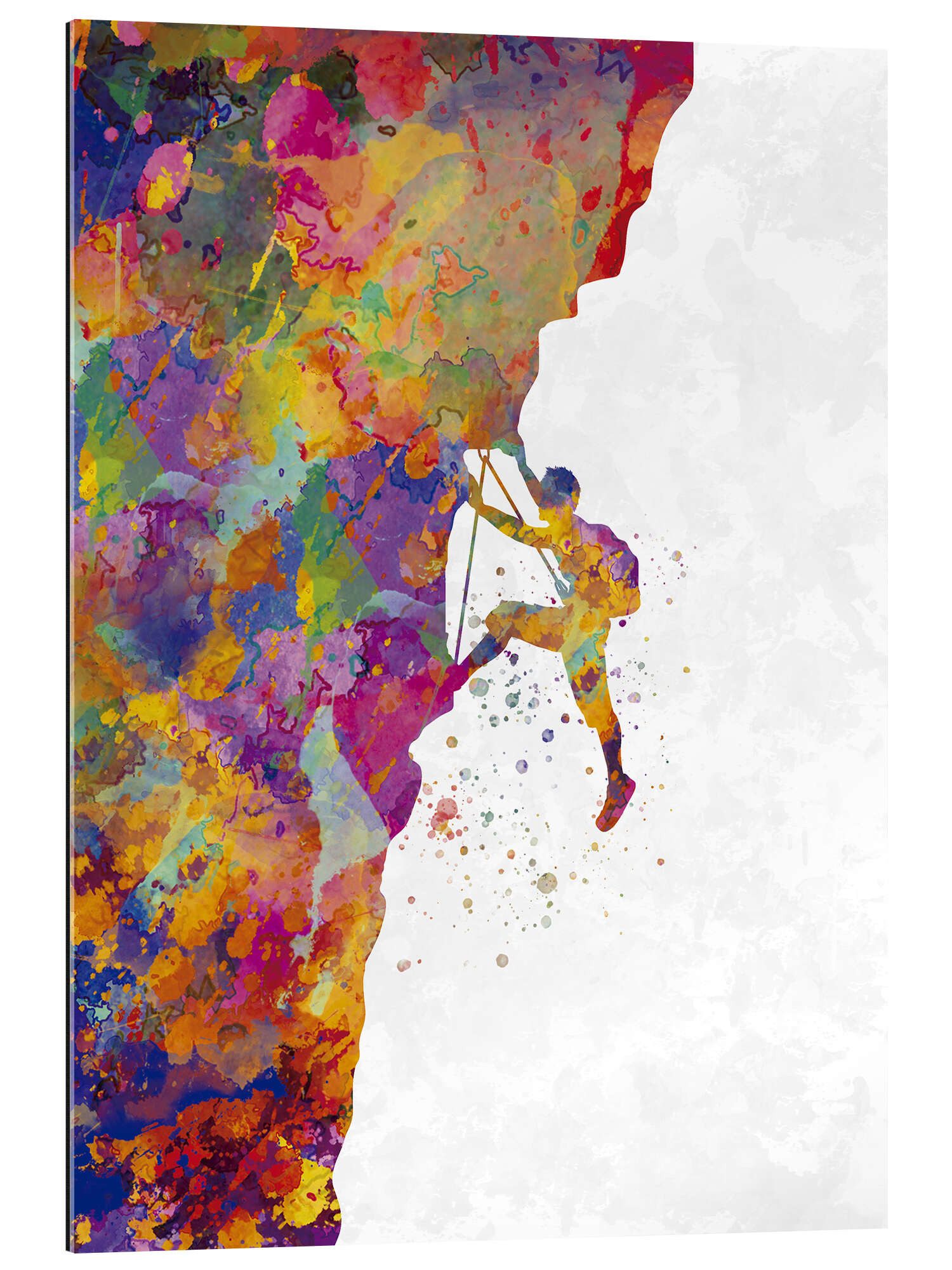 Posterlounge Xxl Wandbild Nobelart Klettern Ii Malerei
