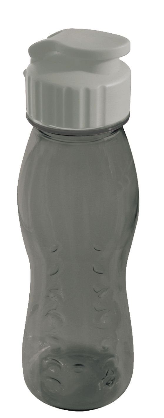 Steuber Trinkflasche, Steuber Freizeit Trinkflasche Flip Top, 700 ml, grau
