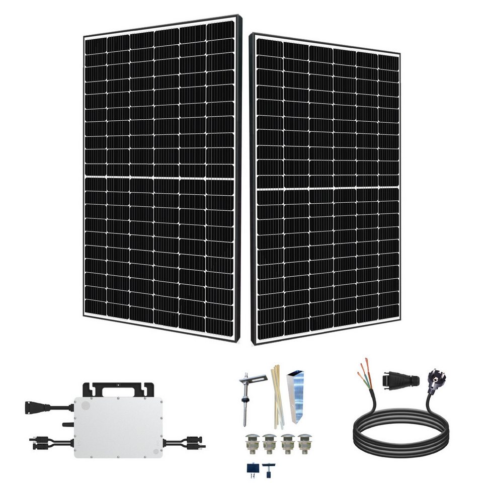 Terralumen Solaranlage 1000w 800w Balkonkraftwerk Inkl 500w