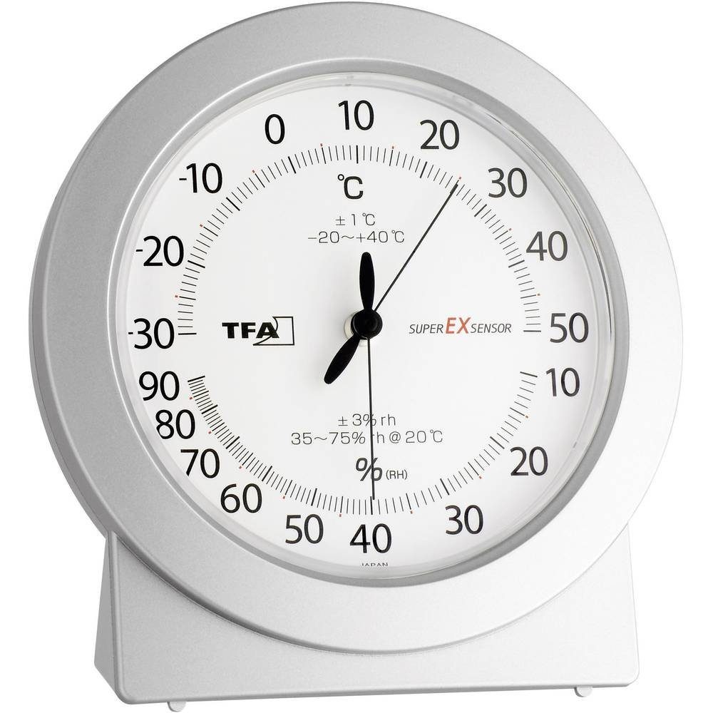 TFA Dostmann Hygrometer TFA es Präzisions-Thermo-Hygrometer ...