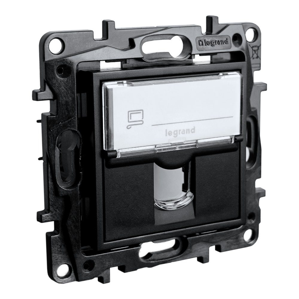 Legrand Adapter Systimax schwarz Niloe Step Adapter