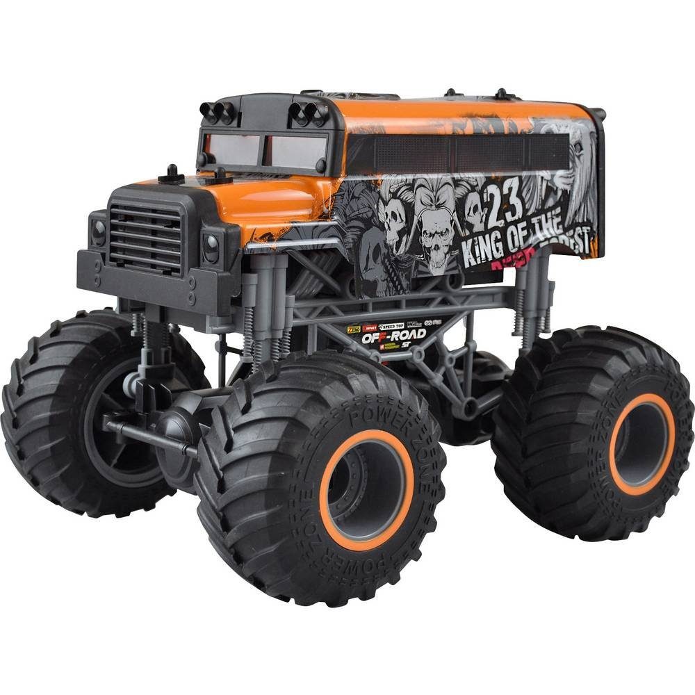 Amewi RC-Auto 1:16 RC Monstertruck 100% RtR, Inkl. Fahrakku und Senderbatterien
