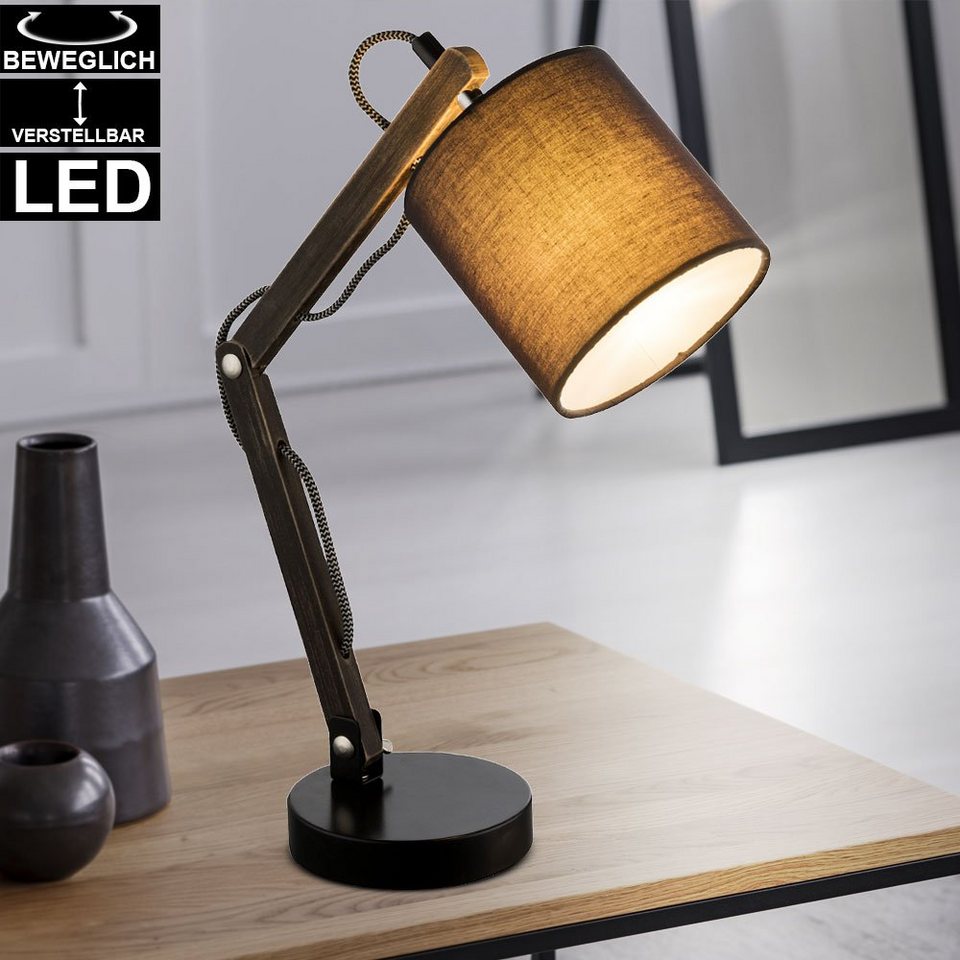 Etc Shop Led Schreibtischlampe Leuchtmittel Inklusive Warmweiß