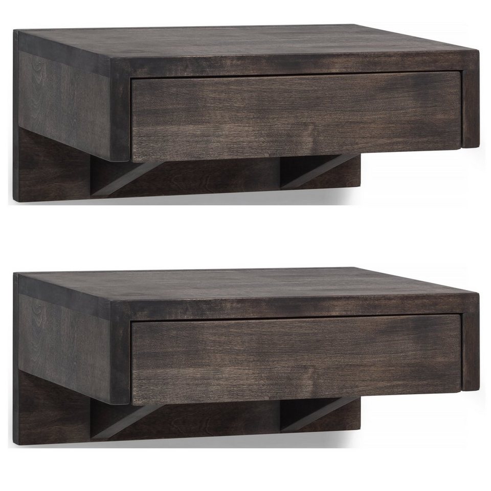 Woodek Design Nachttisch Bo Skandinavische Und Stilvolle Wandregale