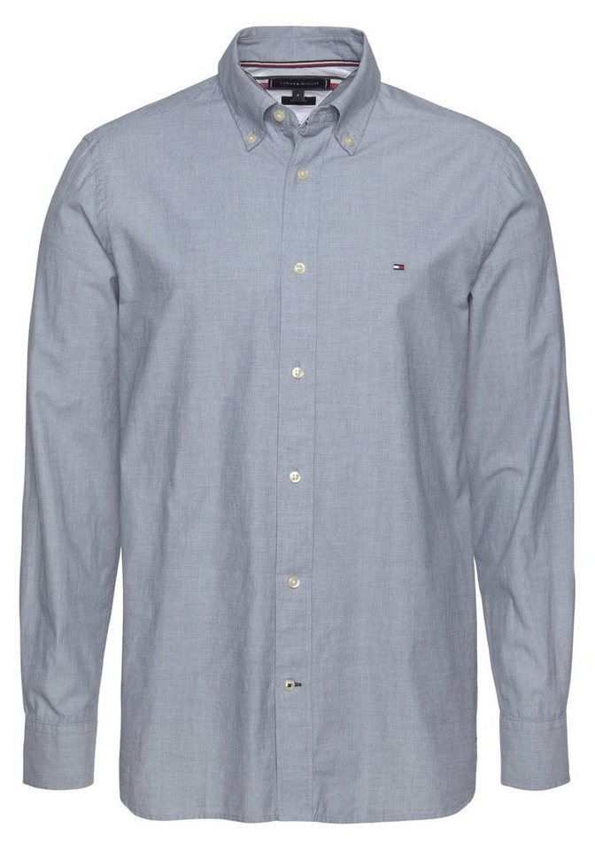 Tommy Hilfiger Langarmhemd Natural Soft Poplin Rf Shirt Online Kaufen