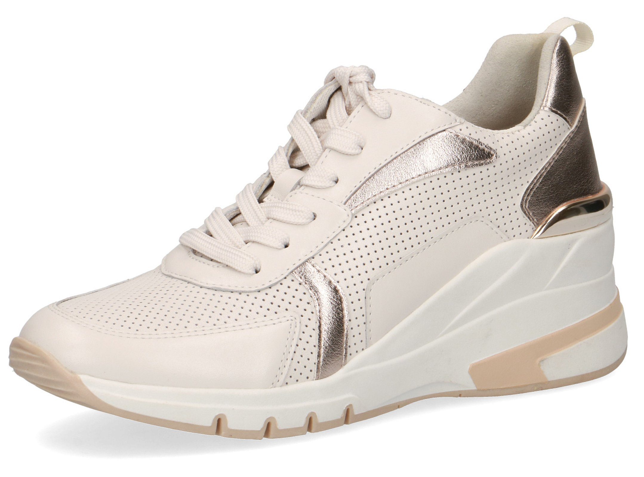 Caprice 9-23722-26 405 Creme/Platin Sneaker