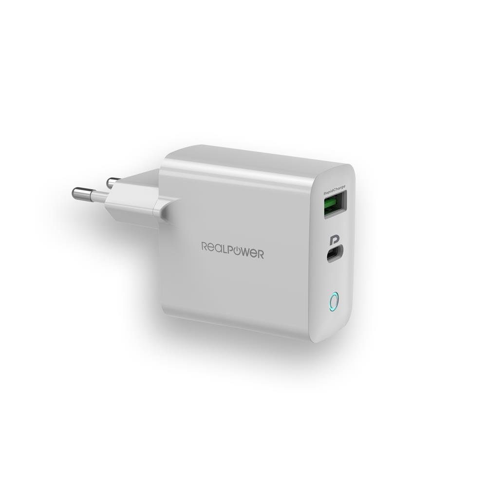 Realpower Pc 38 Usb Ladegerät 38 Watt Wandladegerät Mit Usb