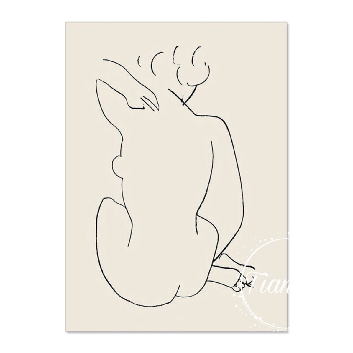 TPFLiving Kunstdruck »OHNE RAHMEN«, Motiv TX2116G, Poster Leinwand - Wandbild / Abstrakte ...