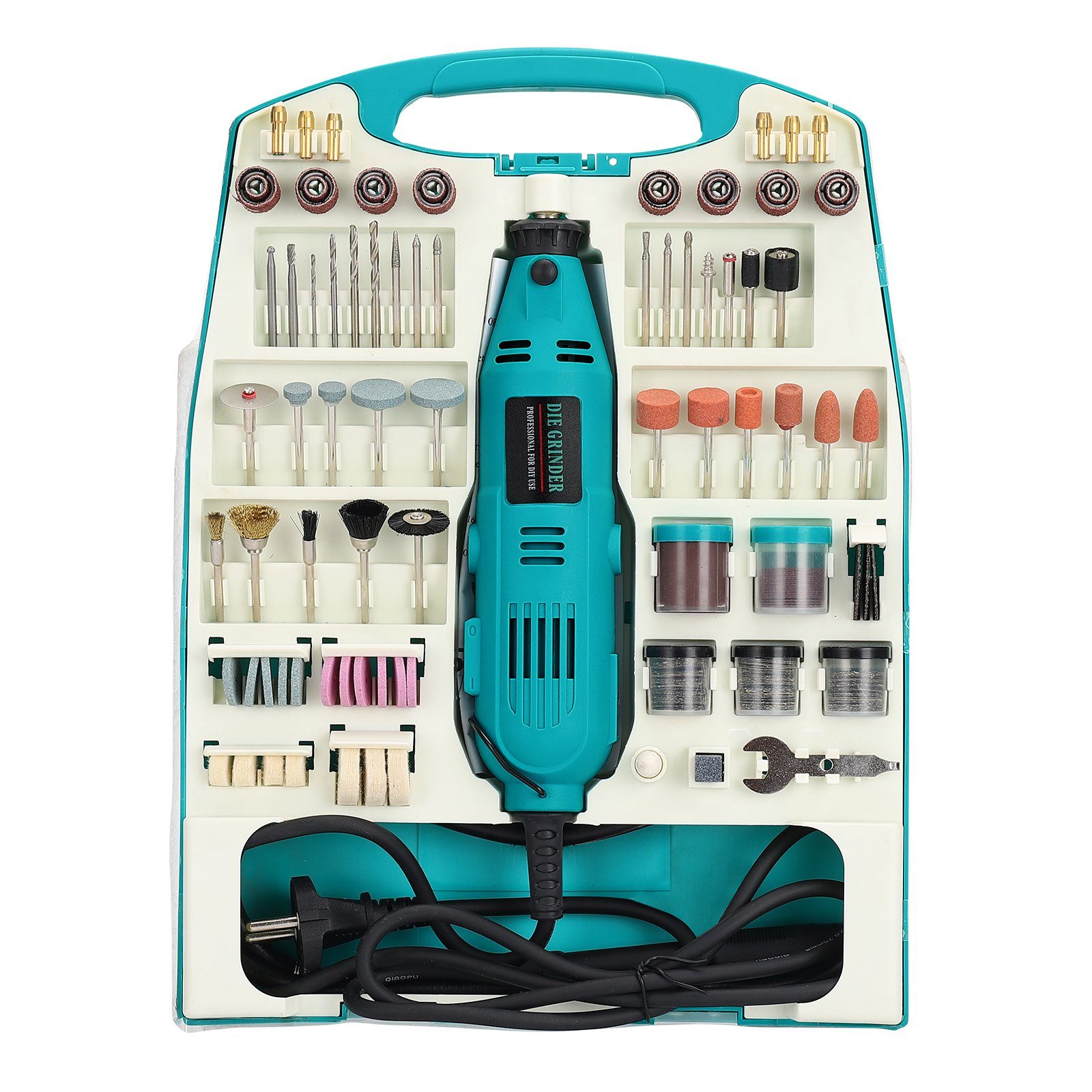 Aufun Winkelschleifer Mini Winkelschleifer Set 226 Tlg Schleifer Set