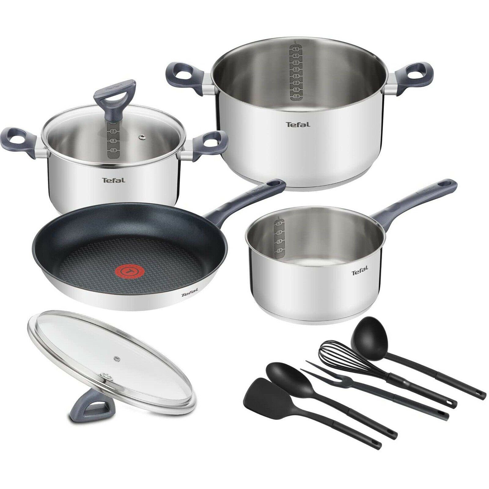Tefal Topf Set G713sb Daily Cook Set 11 Tlg Inkl Küchenhelfern