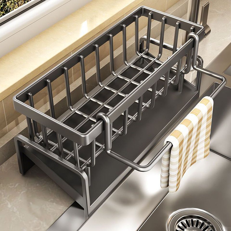 Coonoor Küchenorganizer Set Spülbecken Organizer Mit Abtropfschale