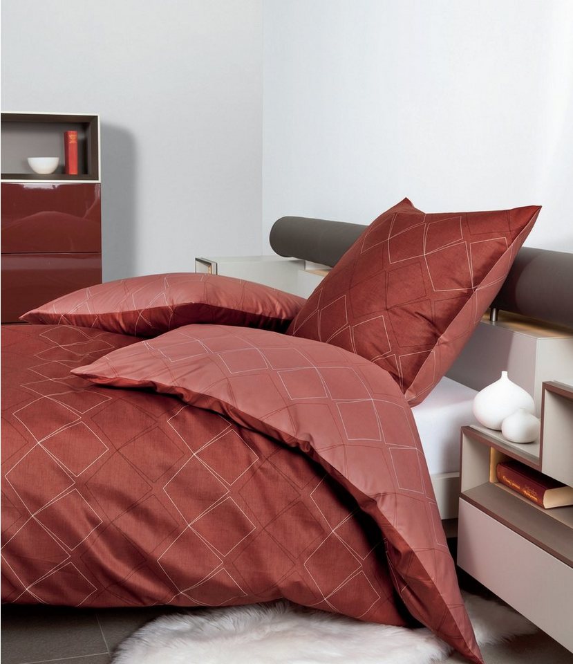 Janine Bettwäsche Janine JD Mako-Satin Bettwäsche 200x200 Rauten, Mako ... Janine Bettwäsche Janine JD Mako-Satin Bettwäsche 200x200 Rauten, Mako ...