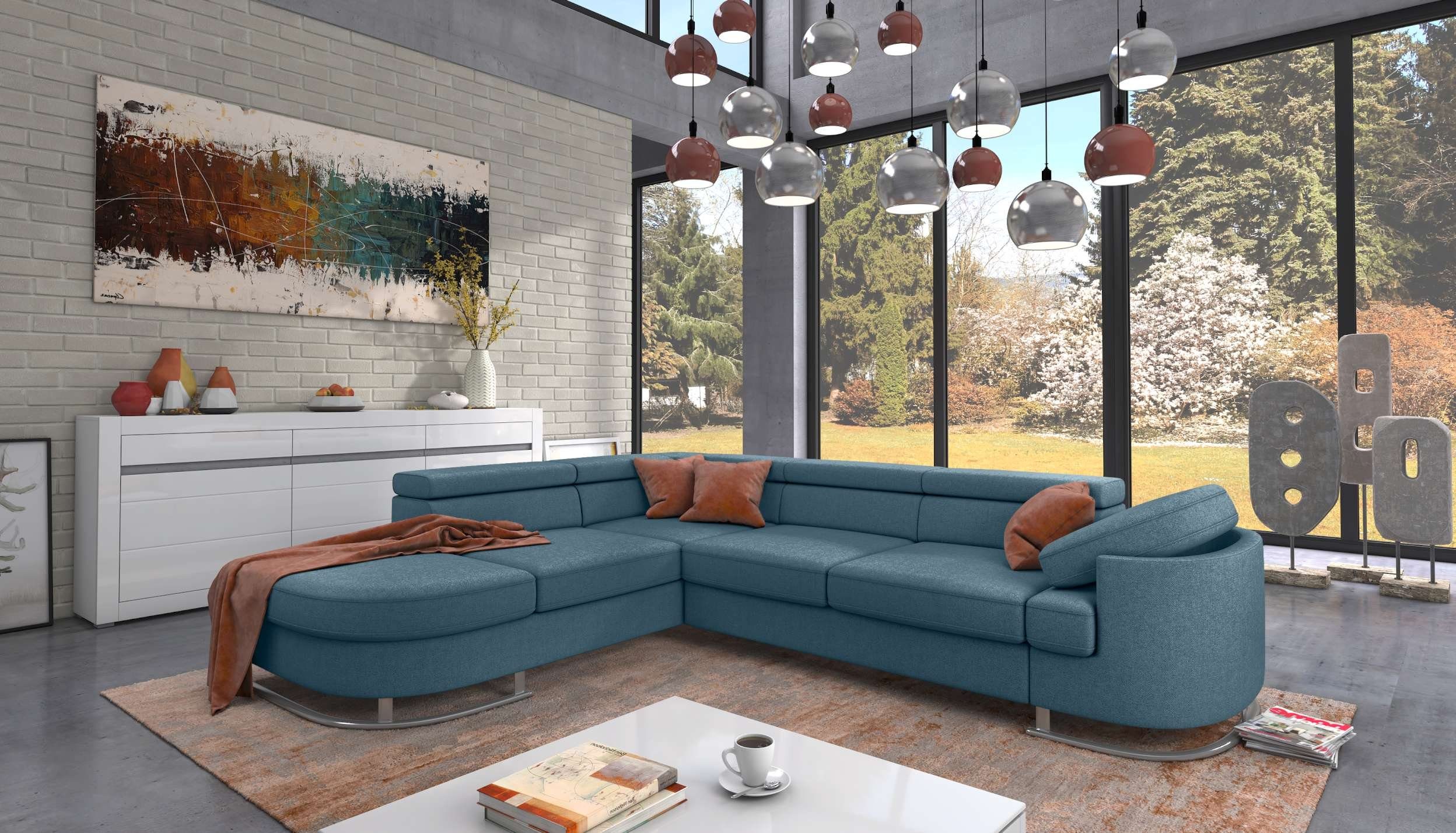 Stylefy Ecksofa Ice L Form Eckcouch Ottomane Links Oder Rechts