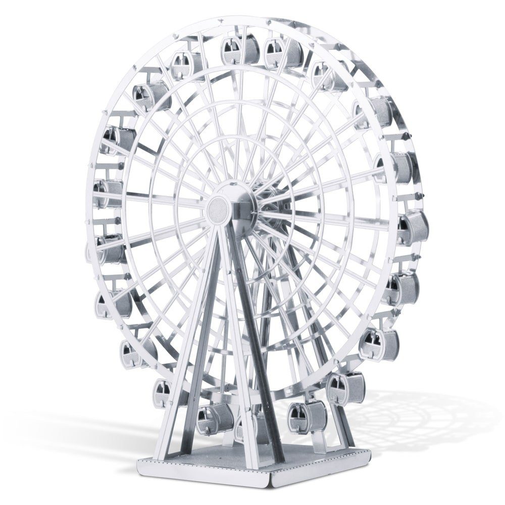 Matches21 Home And Hobby Holzbaukasten 3d Metall Steckbausatz Riesenrad