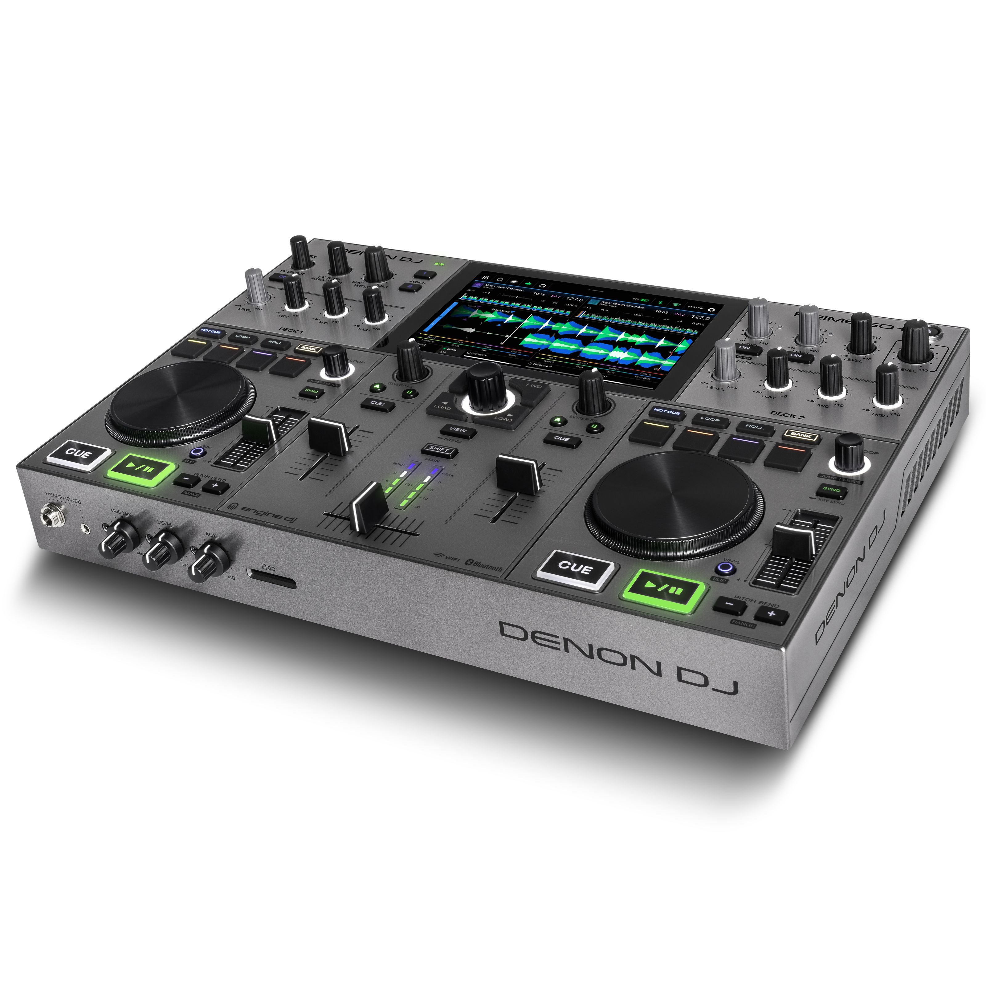 Denon DJ DJ Controller Denon DJ Prime GO+, DJ-Mixer